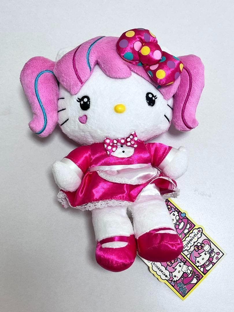 【激レア】hellokitty ツインテール ぬいぐるみ キティ メイド　USA
