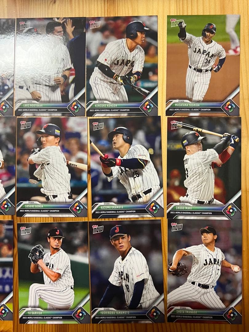Topps now オンライン限定 WBC Champions 12枚セット