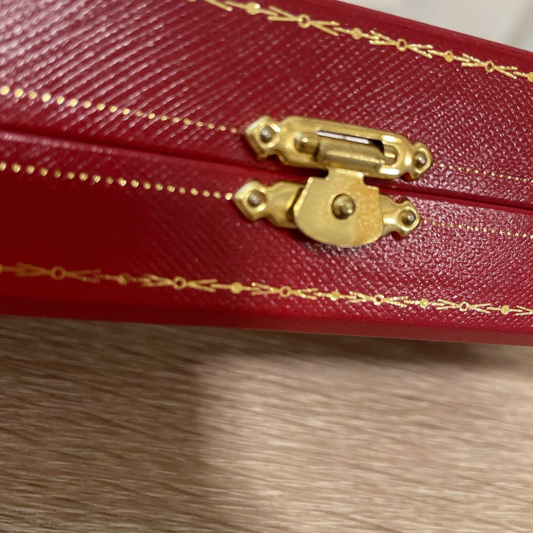 Cartier カルティエ ボールペン レッド ゴールド ボックス付き