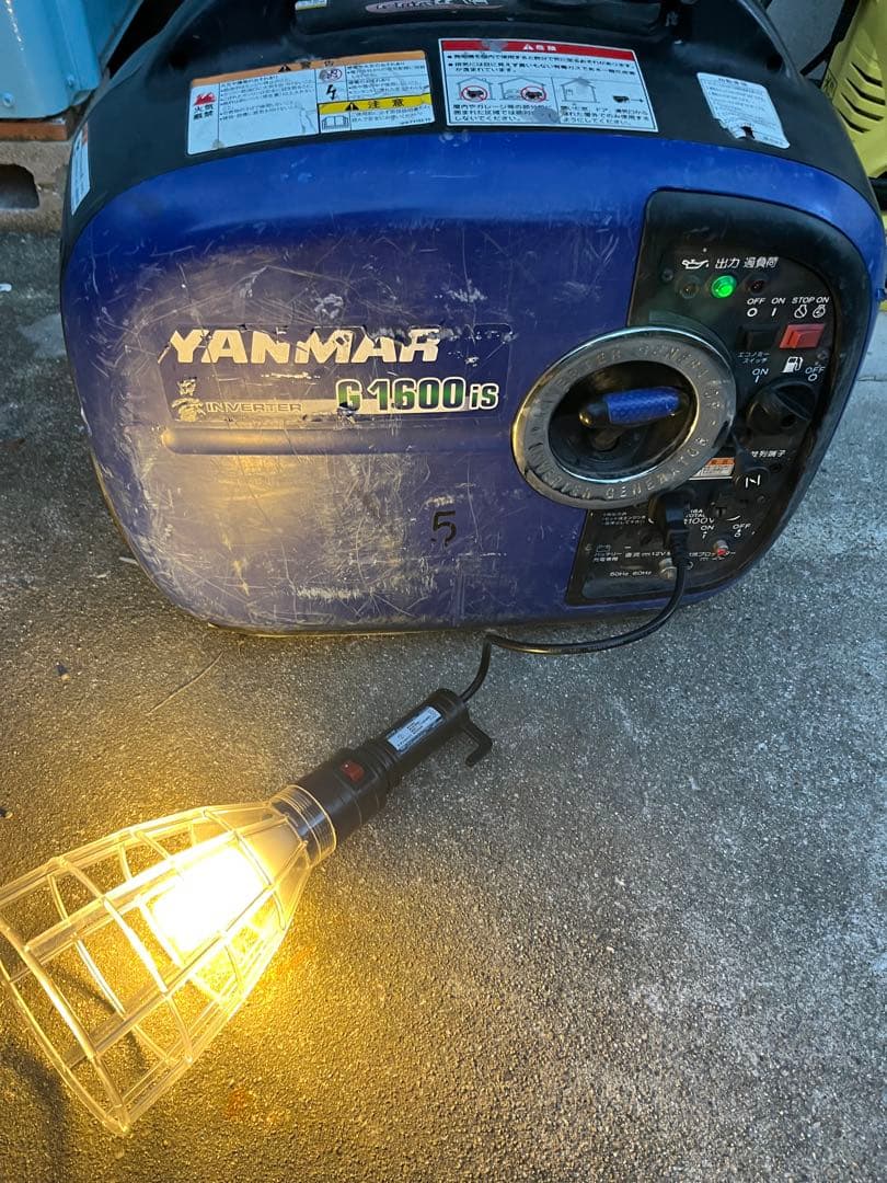 YANMAR G1600iS ポータブル発電機 1600W 発電機