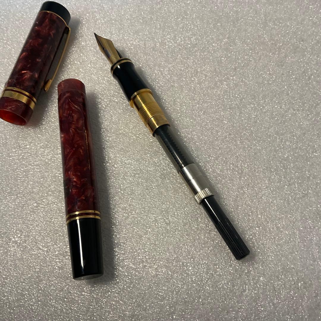 万年筆 PARKER パーカー DUOFOLD ペン先 18K 750 刻印有