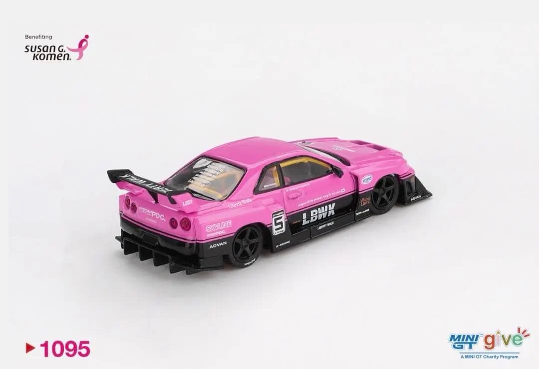 ミニカー MiniGT1095 Nissan ER34 Give Diecast Talk