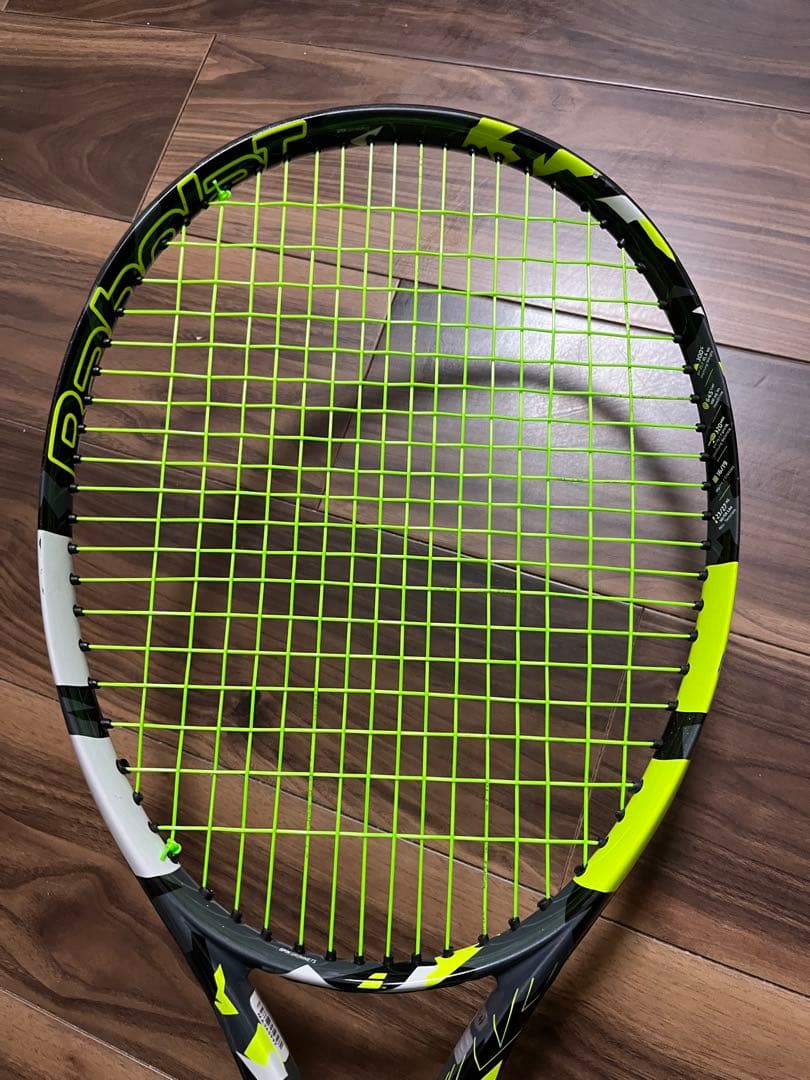 Babolat Pure Aero バボラ ピュアアエロ G2 ガット張りたて
