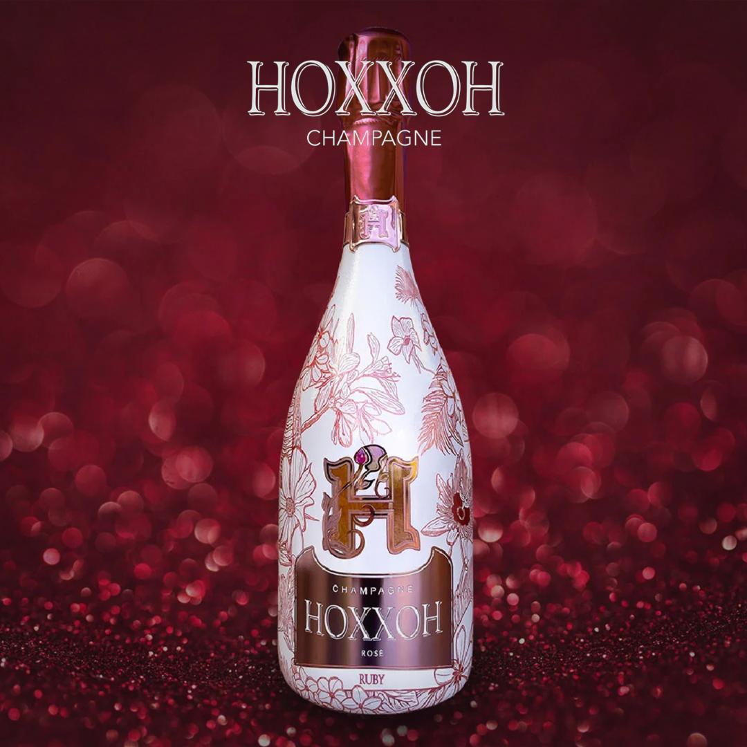 HOXXOH RUBY オックス ルビー シャンパーニュ ロゼ 化粧箱付・未開栓