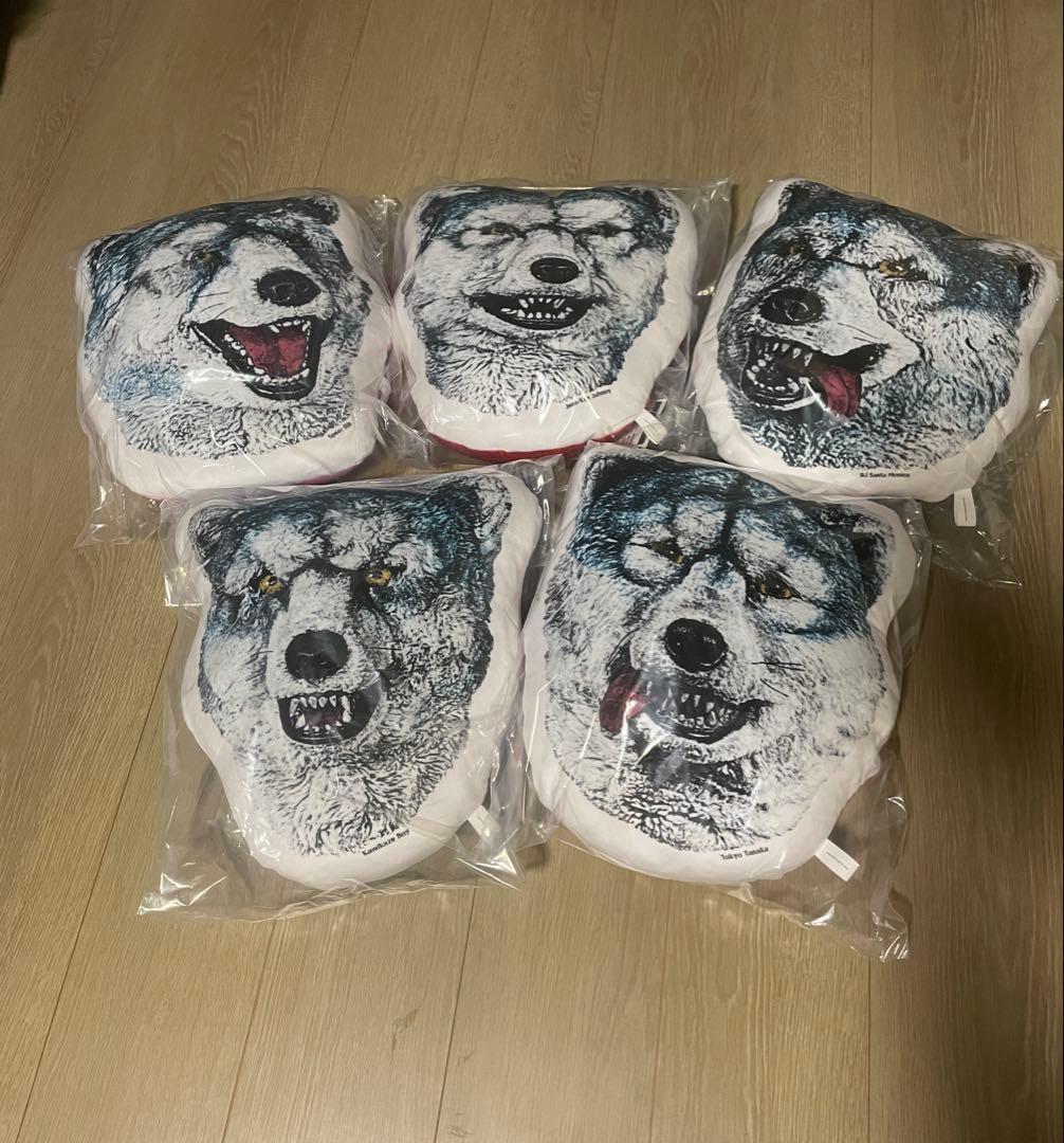 MAN WITH A MISSION フェイスクッションコンプセット