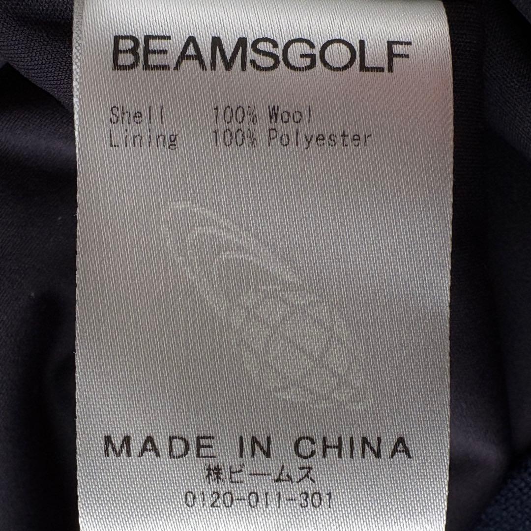 ★新品タグ付き★ BEAMS GOLF パープルレーベル ニット ワッペン XL