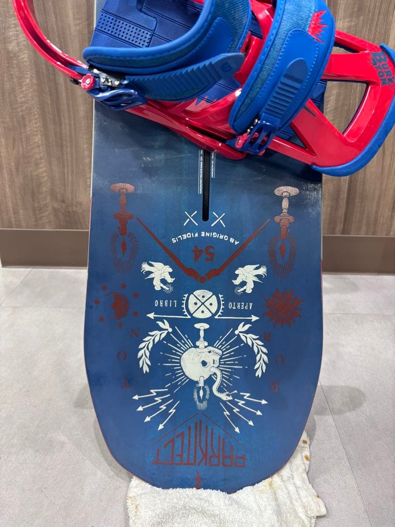 極美品✨Burton parkitect154cm &Burtonビンディング