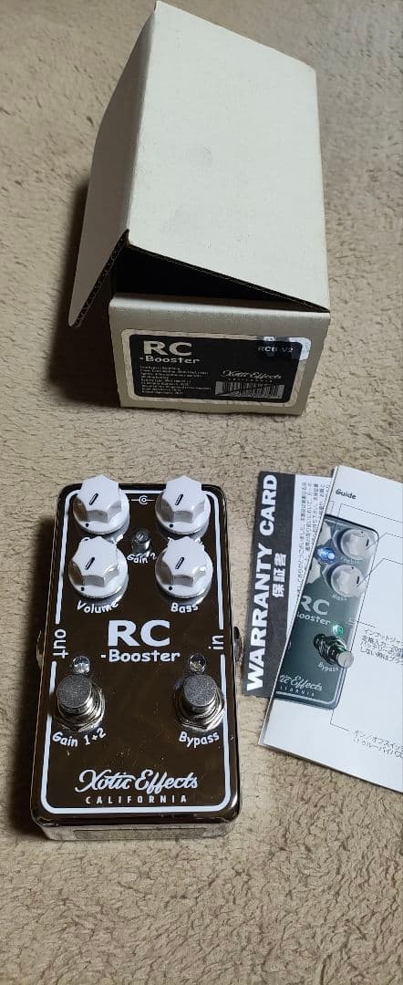 Xotic Effects RC-Booster 　RCB−ｖ２