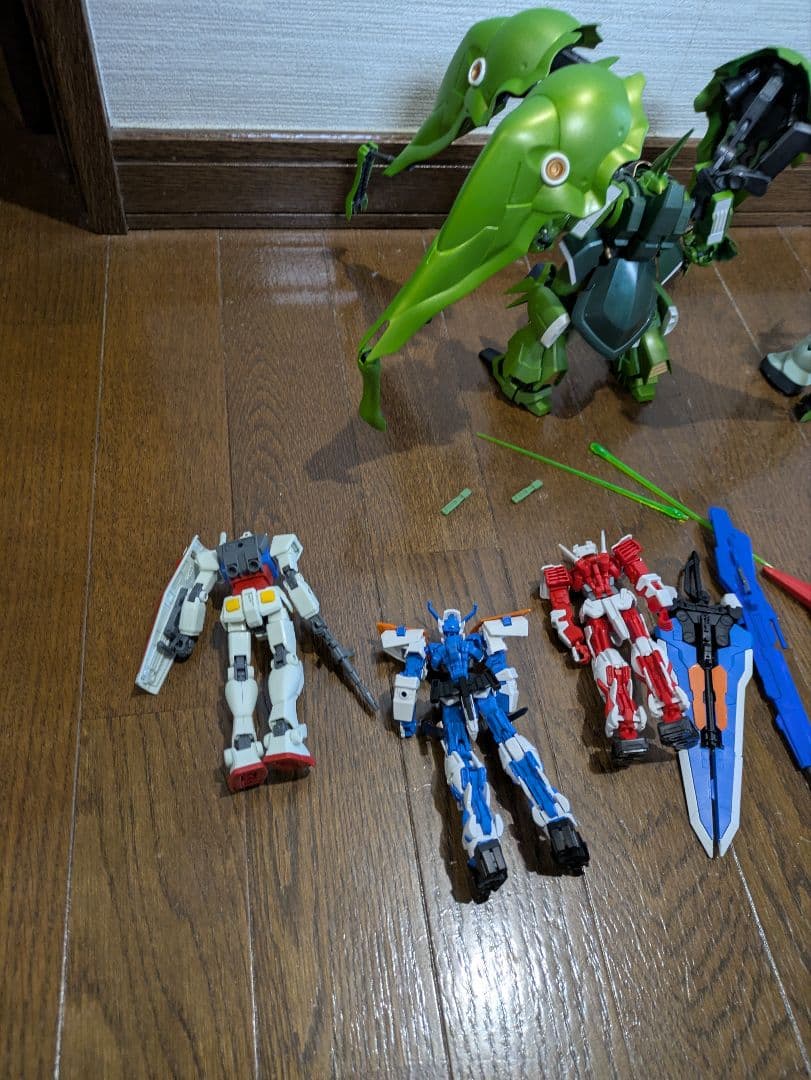 プラモデル ガンダム　ガンプラ　HG 他　スーパーロボット　ジャンク　武器