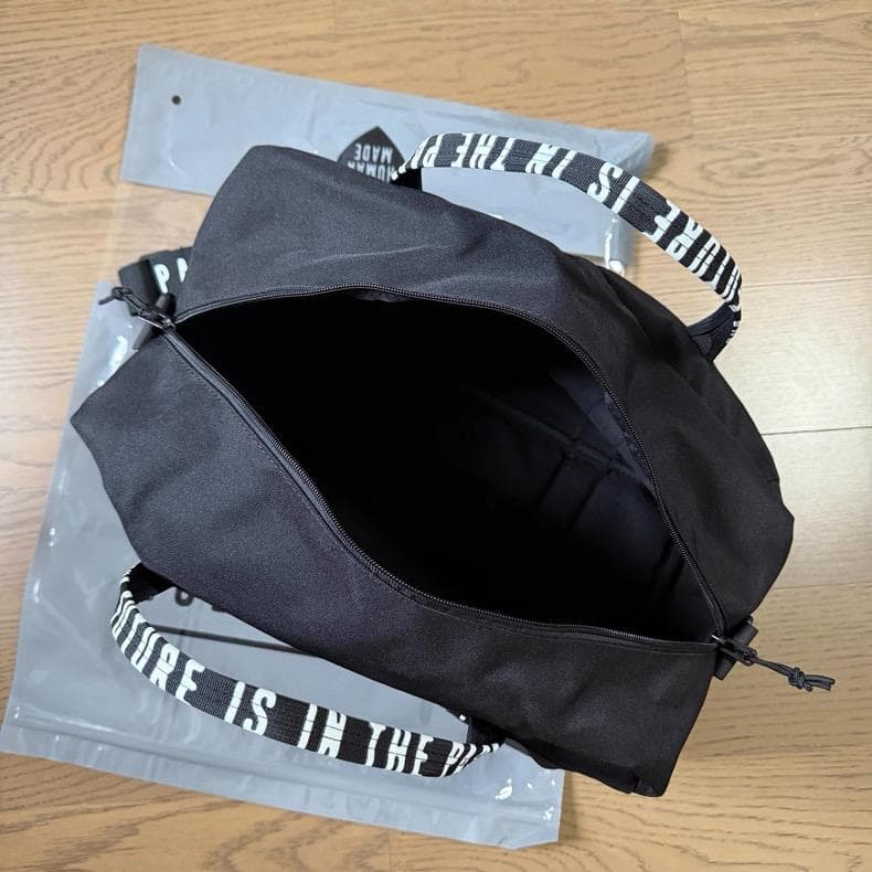 HUMAN MADEブラックヒューマンメイSKATE DUFFLE BAG