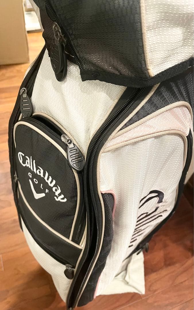 Callaway ゴルフバッグ ホワイト/ブラック　メンズ　レディース