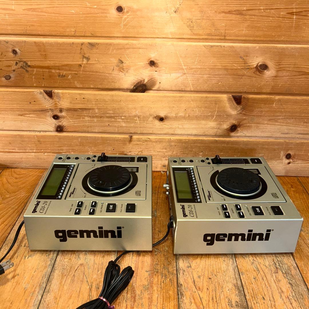 人気モデル GEMINI CDJ-20 CDプレーヤー