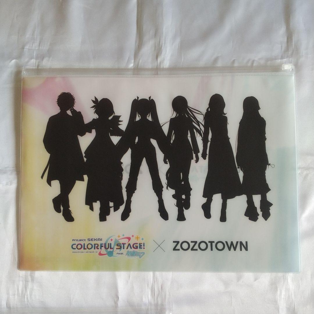 初音ミク×ZOZOTOWN グッズセット プロセカ 第一弾 アクスタ 缶バッジ