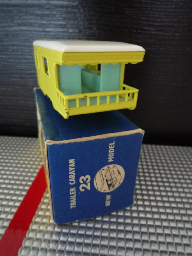 MATCHBOX N° 23D TRAILER CARAVAN 1965