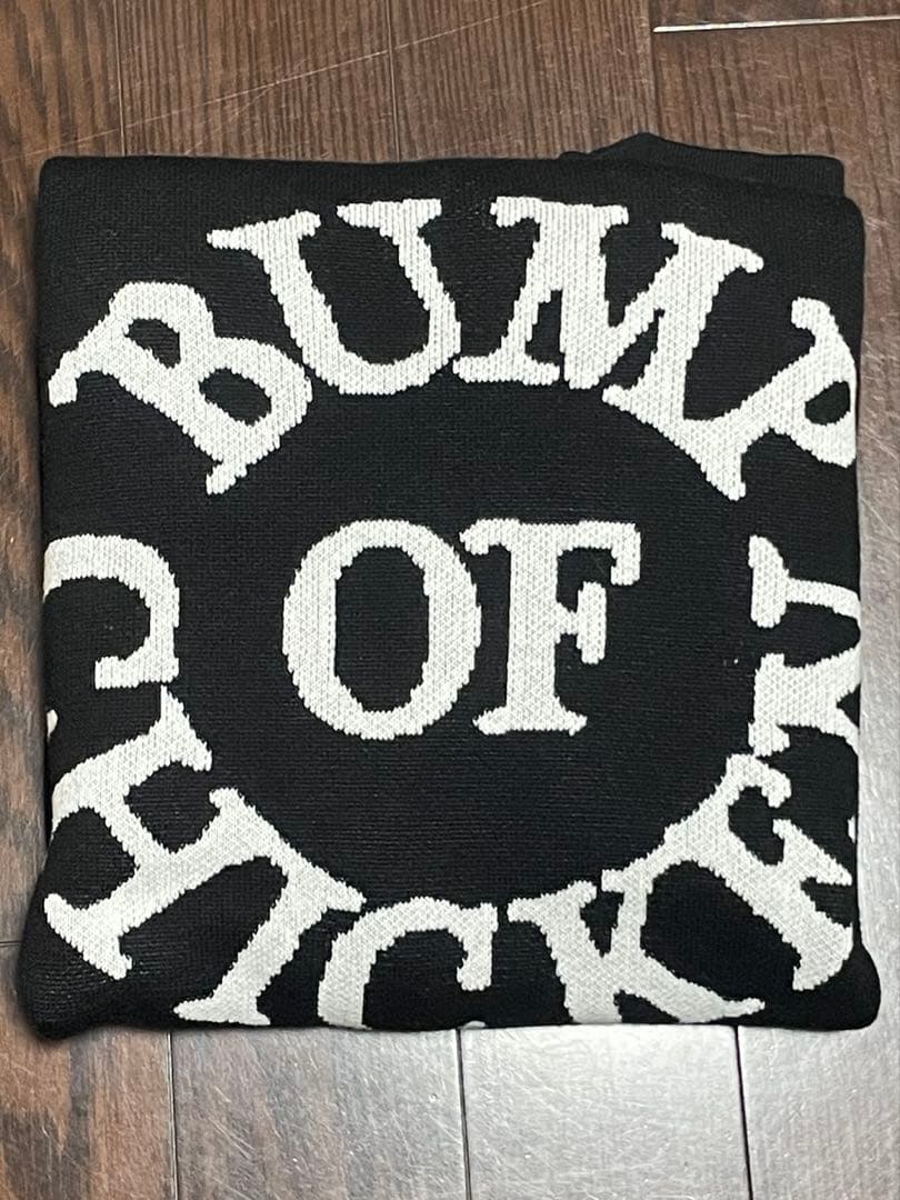 BUMP OF CHICKEN Logo Knitwear/BLACK Lサイズ