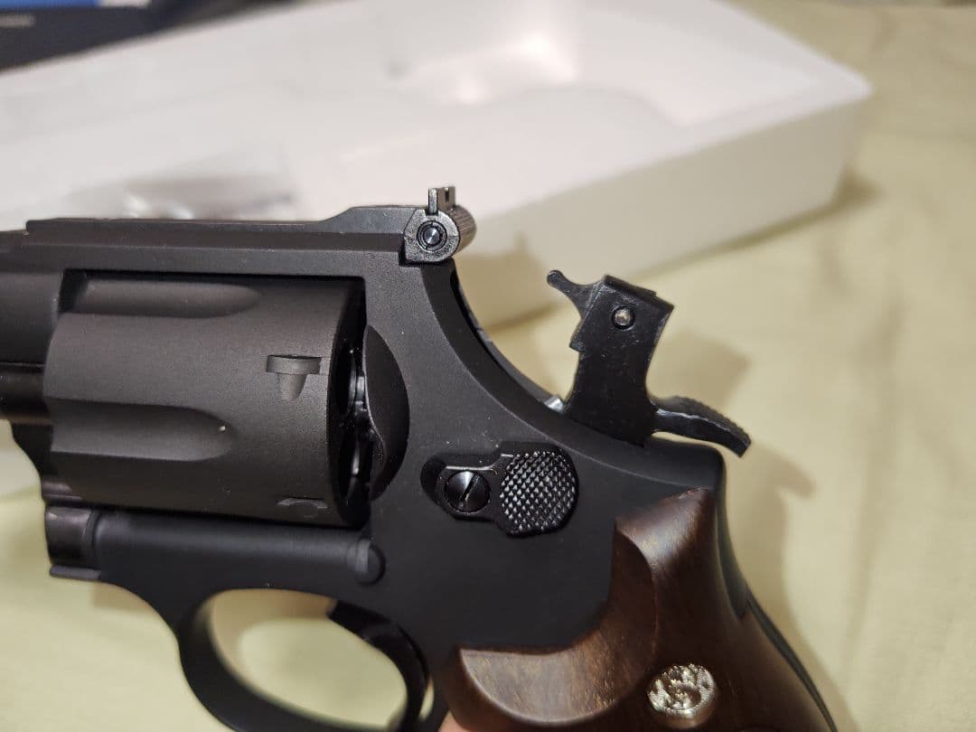 マルシン S＆W M586 モデルガン ブラックヘビーウェイト プラグリップ