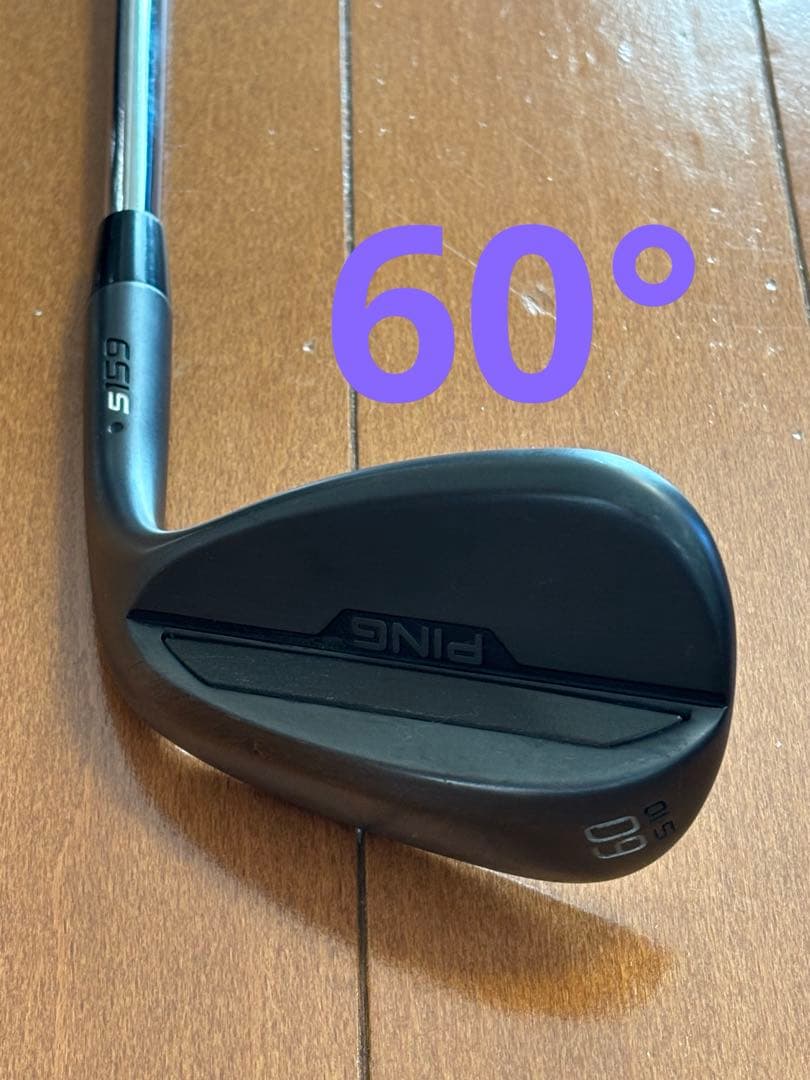 PING S159 54°60° Sウェッジ ミッドナイトmoudus105s