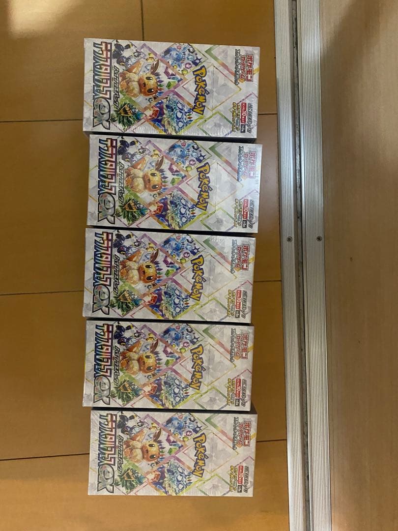 ポケモンカード テラスタルフェスex シュリンク付き 5BOX