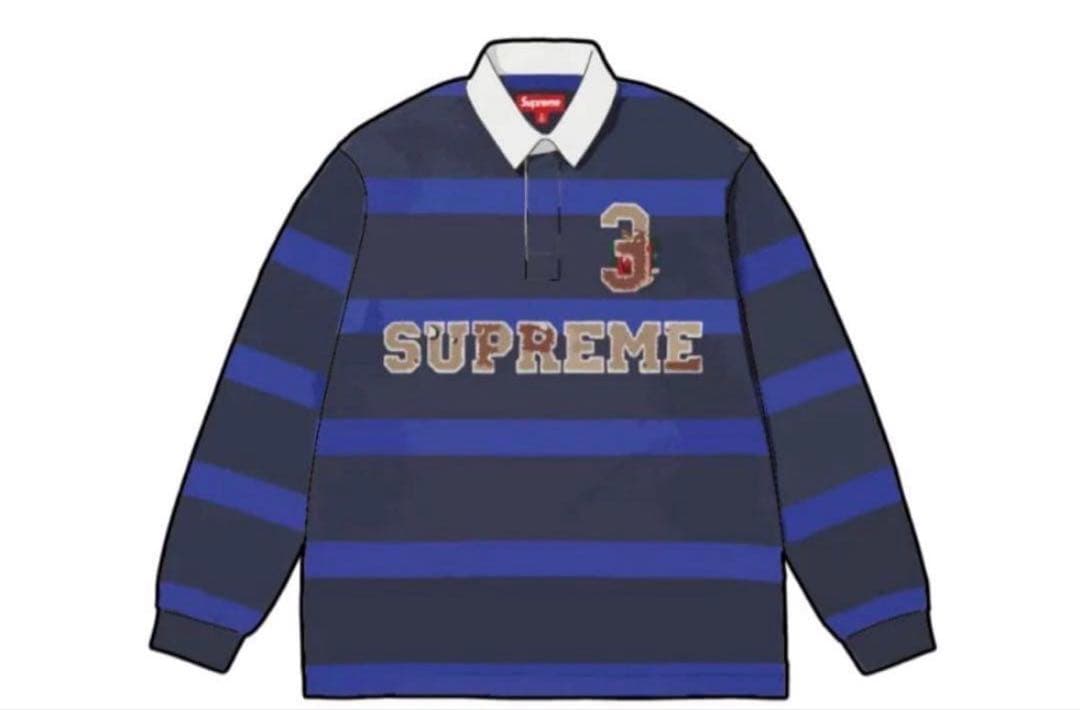 【希少s】supreme stripe rugby