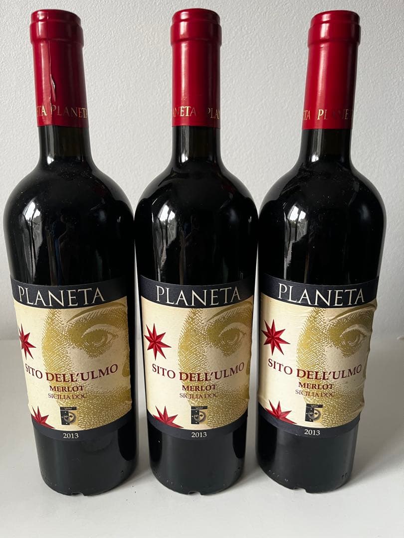 PLANETA SITO DEL'UOMO Merlot 2013 3本セット