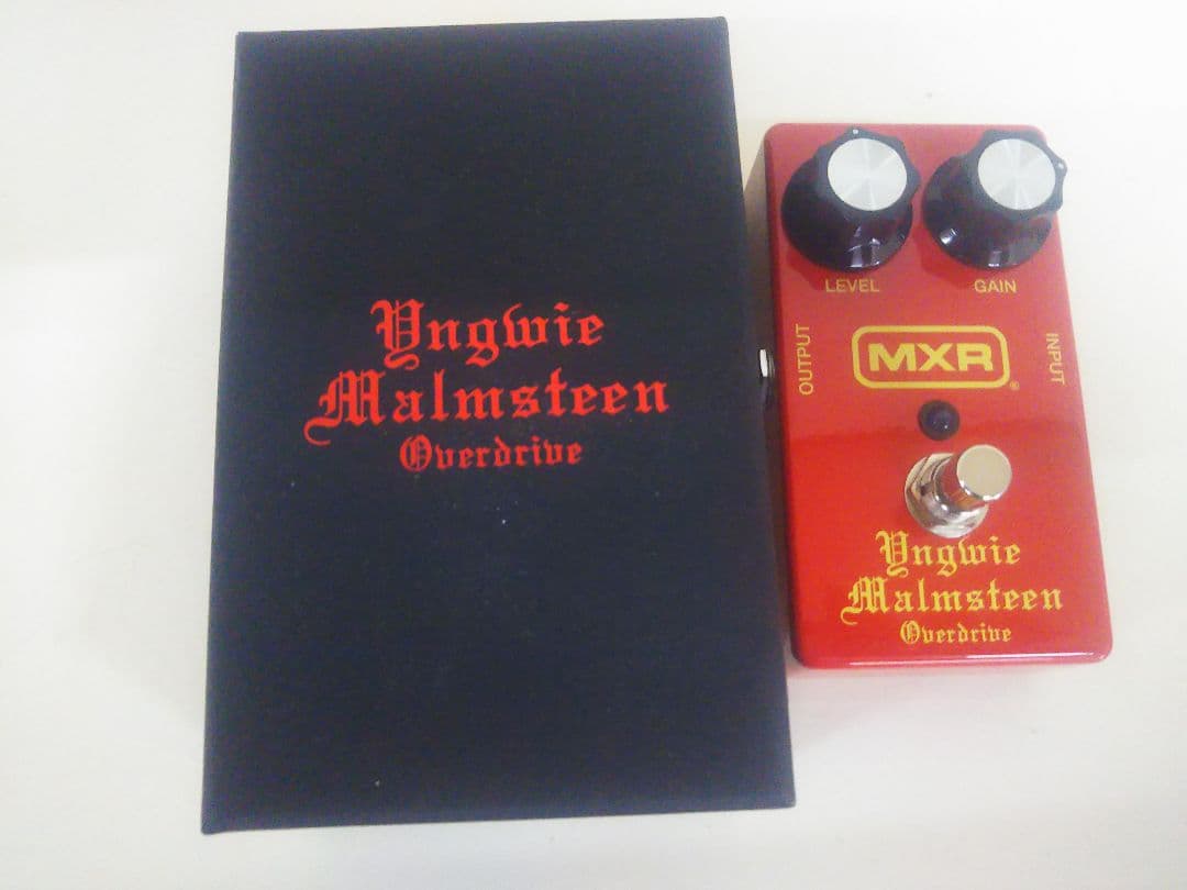ギター MXR YJM308 Yngwie Malmsteen OVERDRIVE