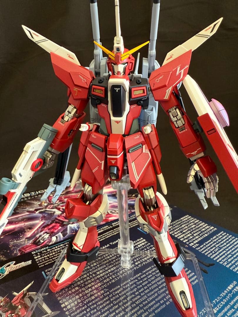 HG インフィニットジャスティスガンダム弐式 全塗装 完成品