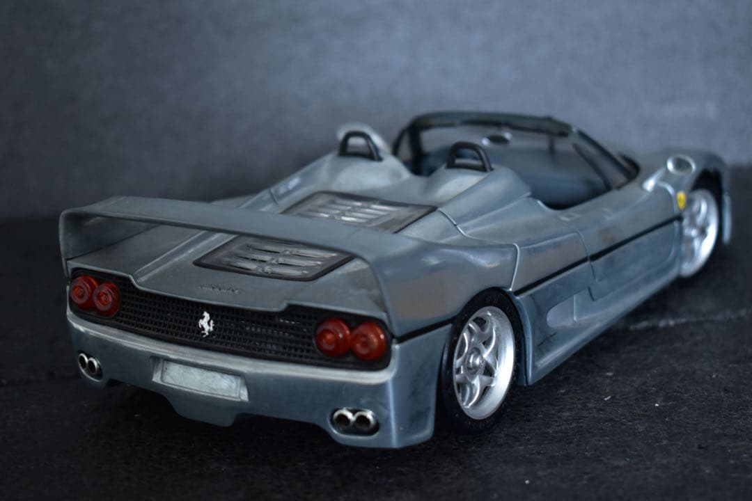 1/18 ホットウィール フェラーリ F50 ZAMAC 4台セット