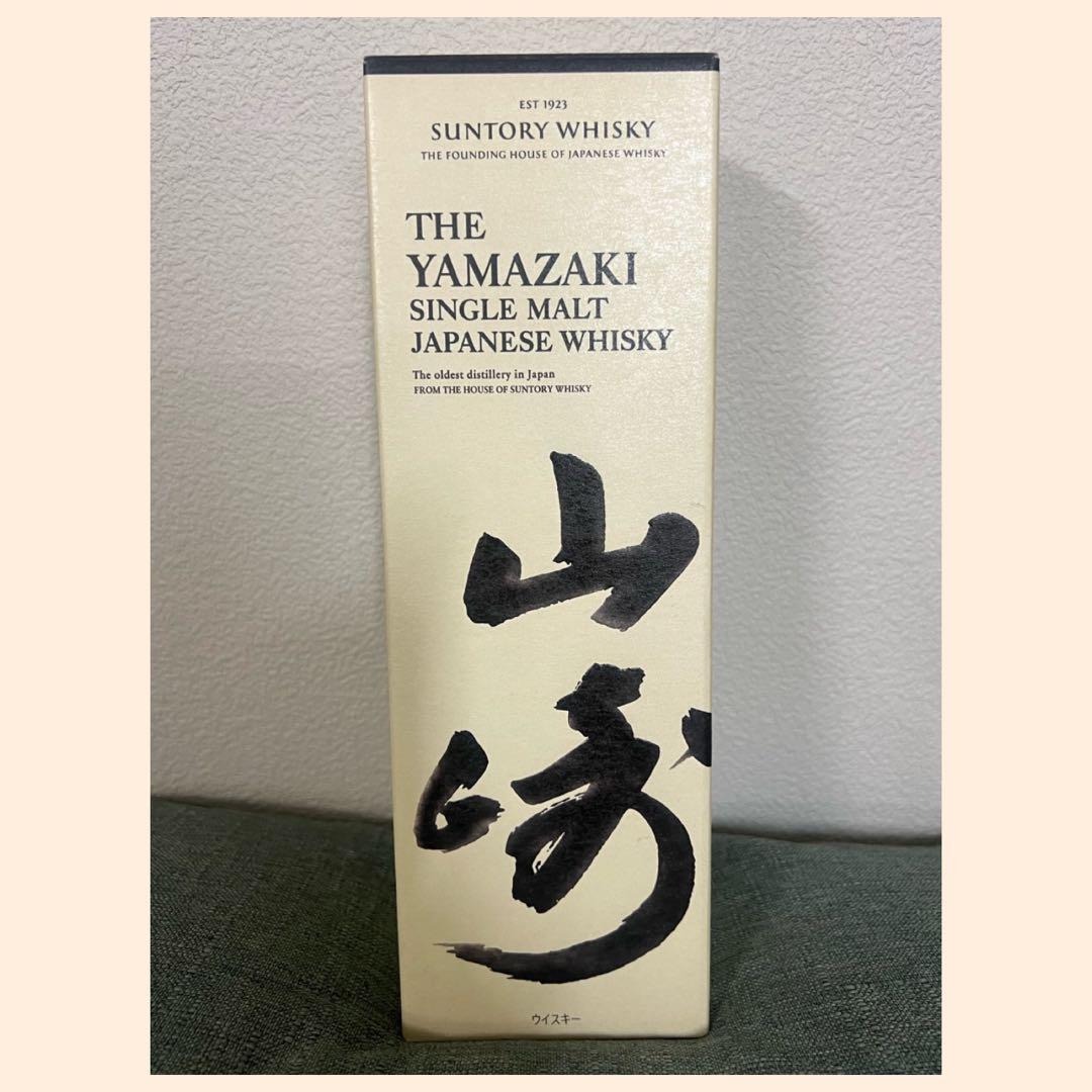 サントリーシングルモルトウイスキー 山崎 新品 箱付