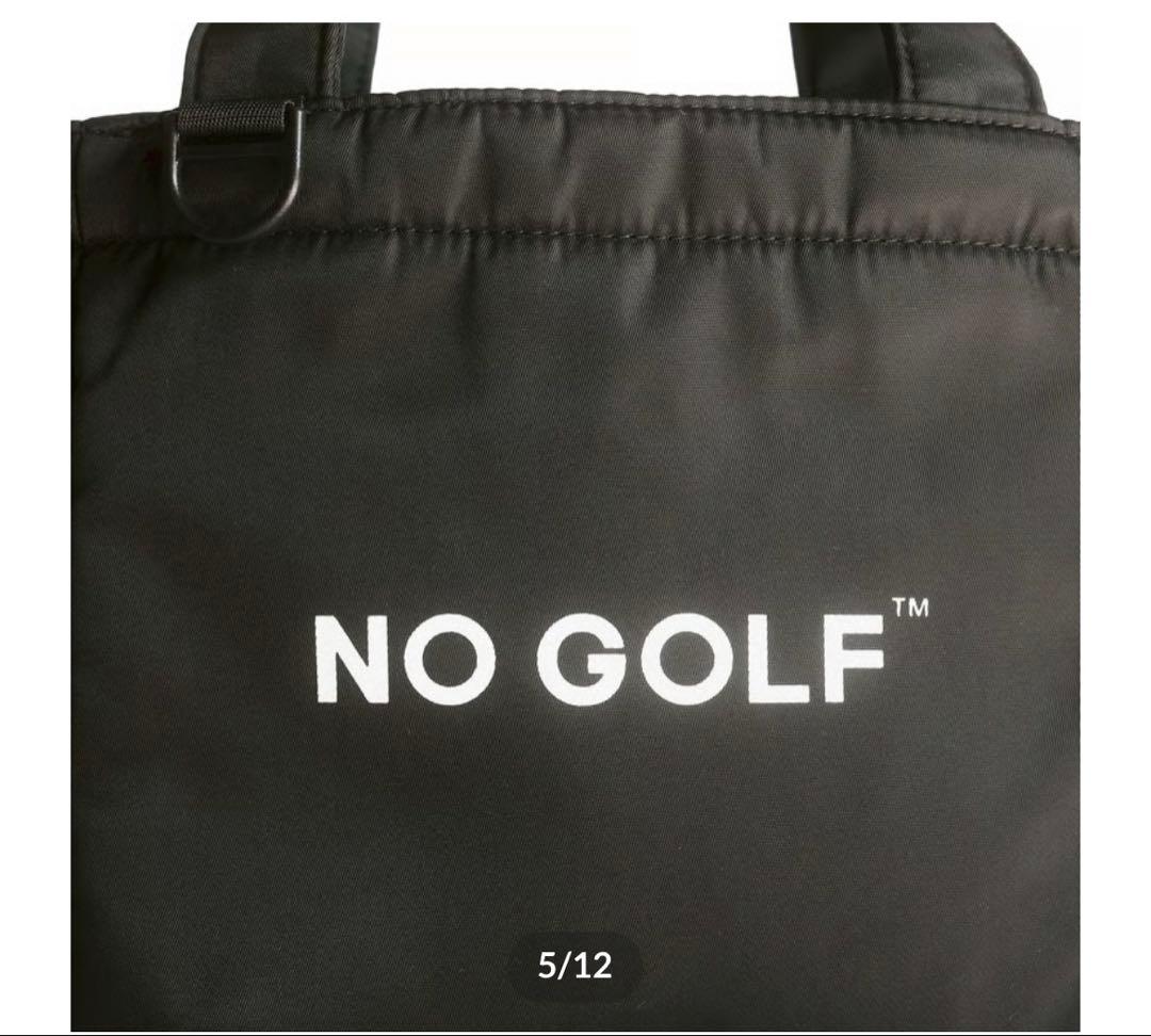 【新品】NO GOLF CART BAG - Black