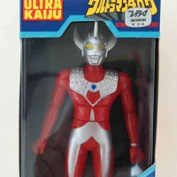 「ウルトラマンタロウ」ウルトラ怪獣ソフビ人形・ウルトラマンタロウ（新品・８３年）