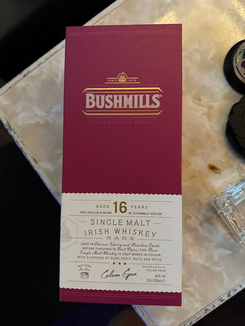 BUSHMILLS 16年 シングルモルトウイスキー　正規品