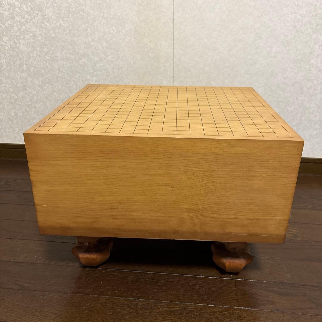 【美品】囲碁盤 碁石 セット 極厚 20cm