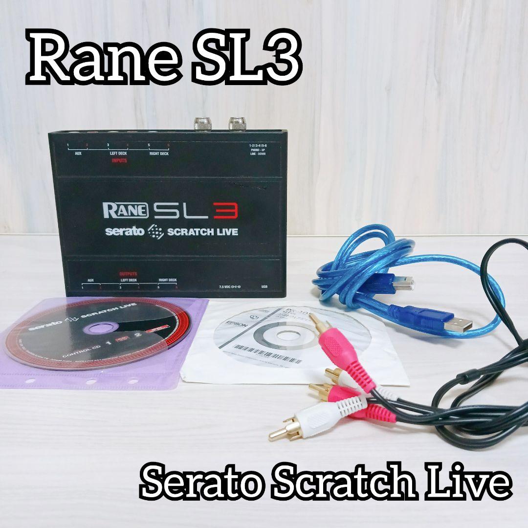 RANE SL3 Serato Scratch Live インターフェース