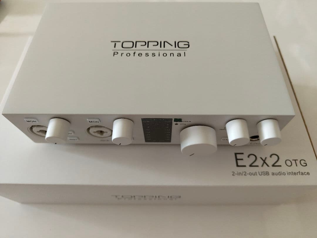 Topping E2x2 OTG オーディオインターフェイス