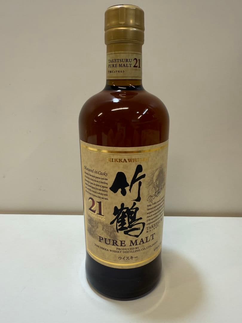 竹鶴21年 ピュアモルト ニッカ 箱付き 未開栓 700ml