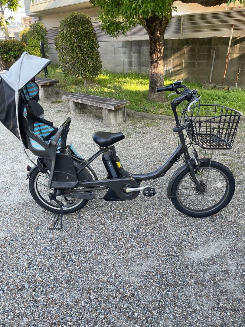 ブリヂストン　ビッケ　子供乗せ電動自転車 奈良市内、直接引き渡しのみ。