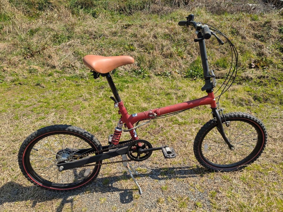 TAKAI CYCLE 折りたたみ自転車 レッド