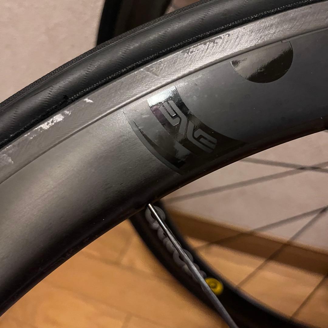 カーボンホイール TU enve CycleOps power計測可