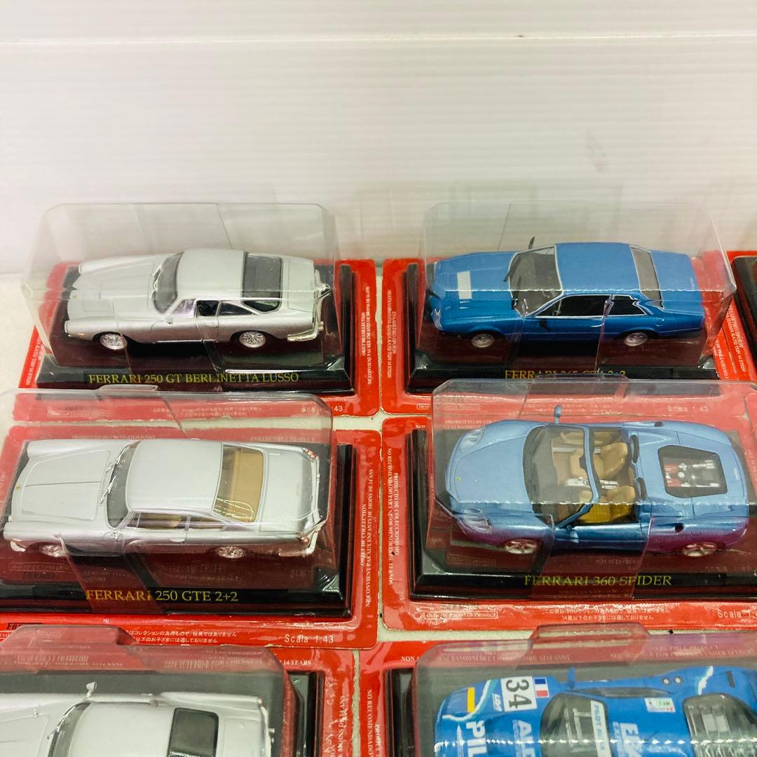 【71台大量まとめ★未開封】アシェットフェラーリコレクション　ミニカー　1/43