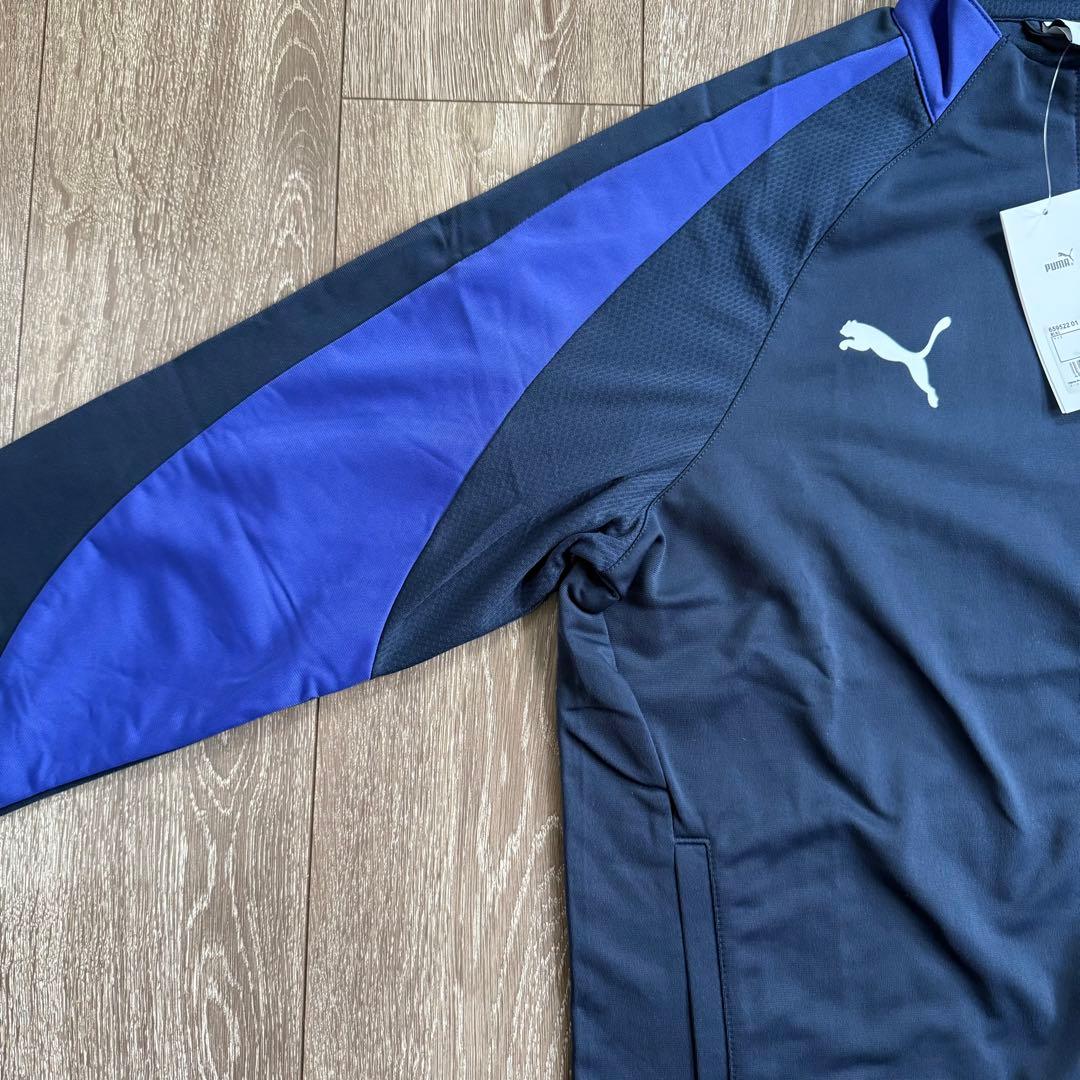 新品 大人気 PUMA プーマ サッカー トレーニングジャージ 上下セット XL