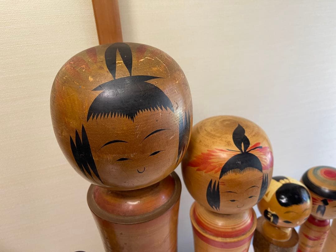 伝統　こけし　kokeshi 骨董　antique 京都　Japan 人形