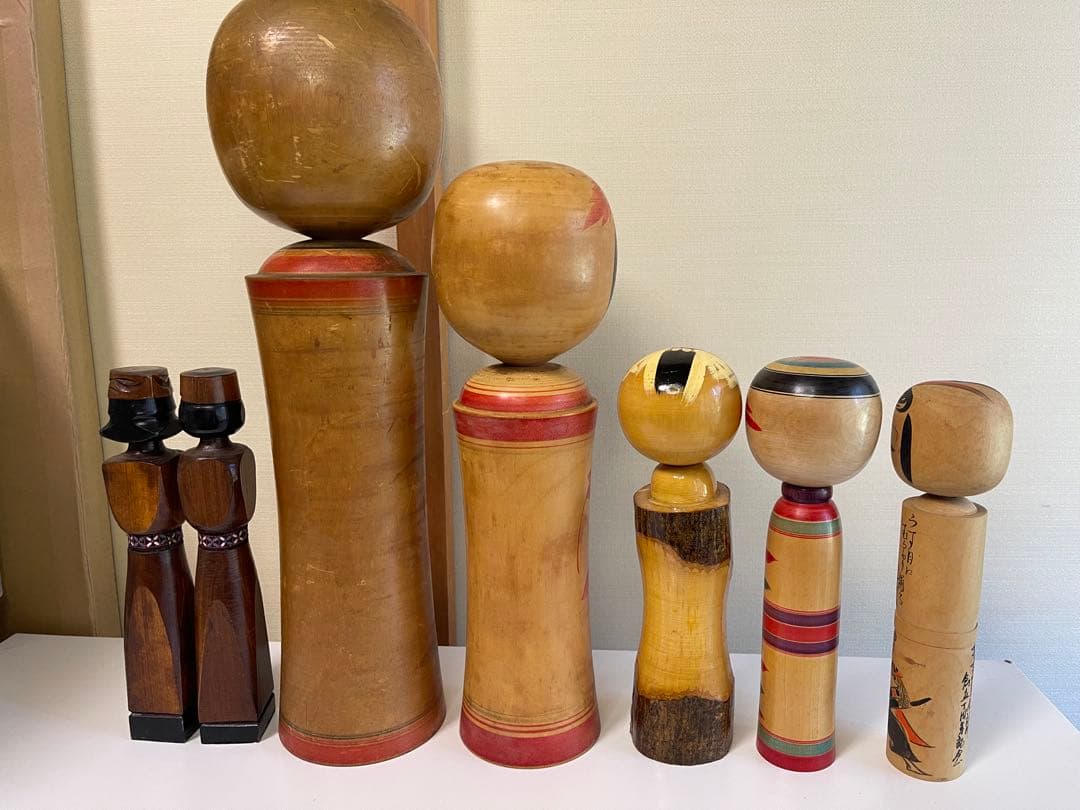 伝統　こけし　kokeshi 骨董　antique 京都　Japan 人形