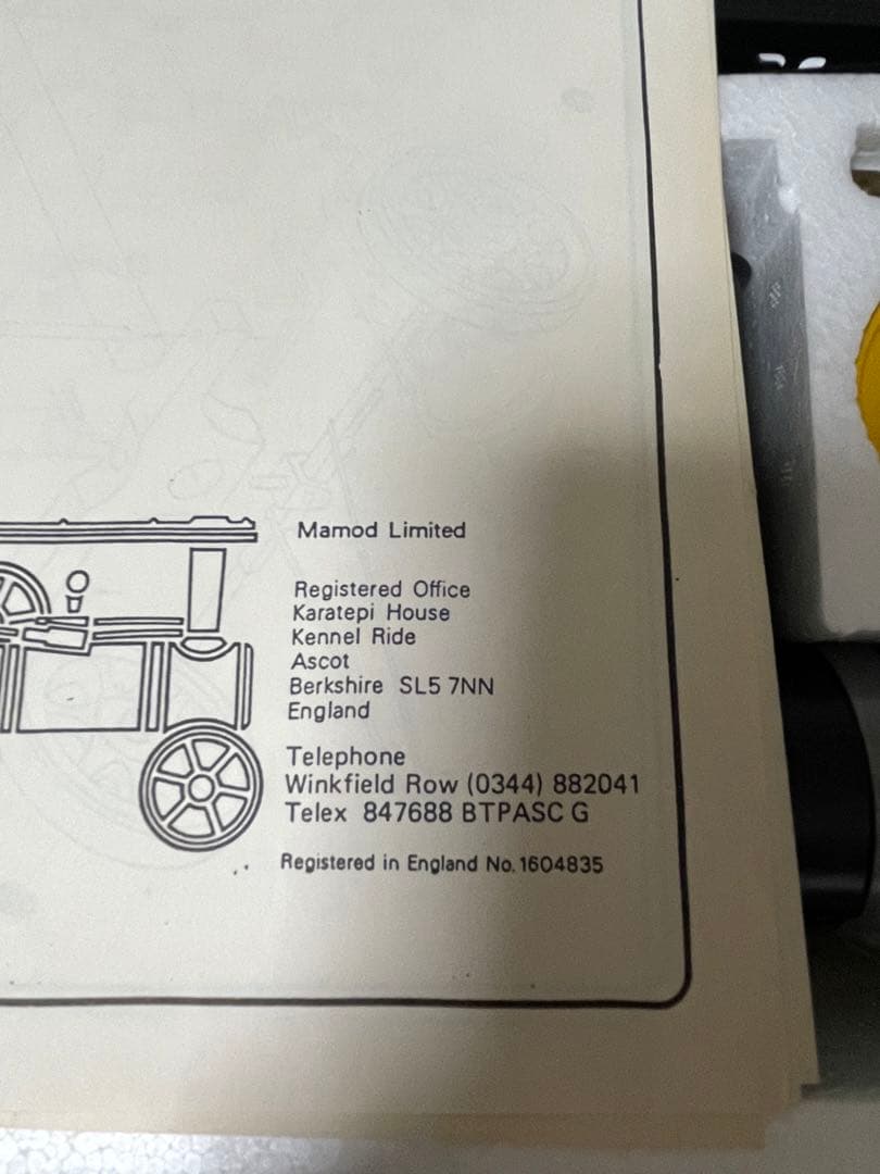 鉄道模型 Mamod Traction Engine Kit