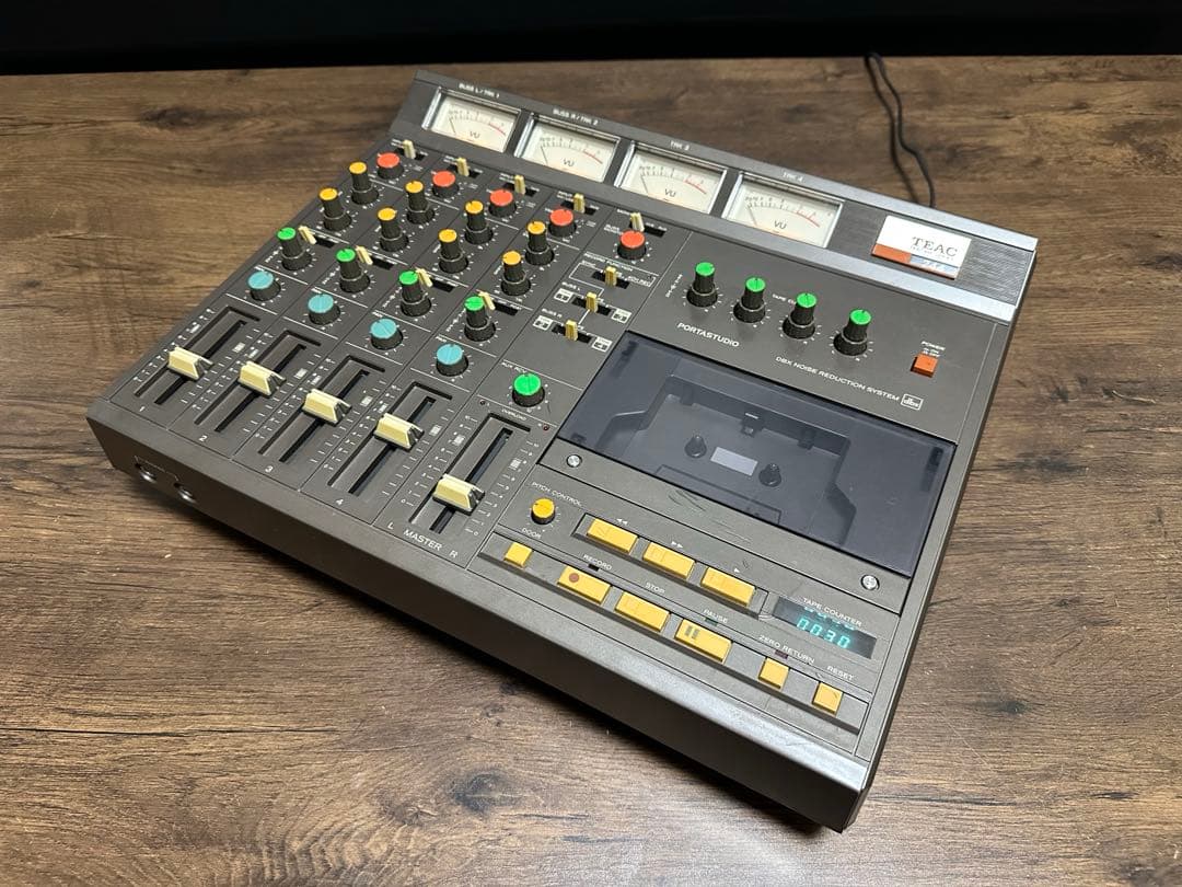 (実働品)TEAC 244 TASCAM ポータスタジオ　カセットMTR