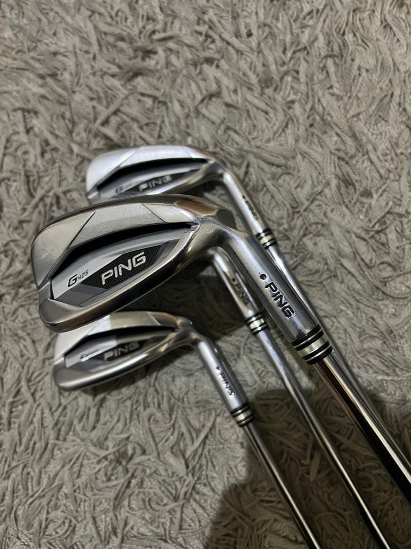 PING ピンG425 アイアン4本セット 7-W