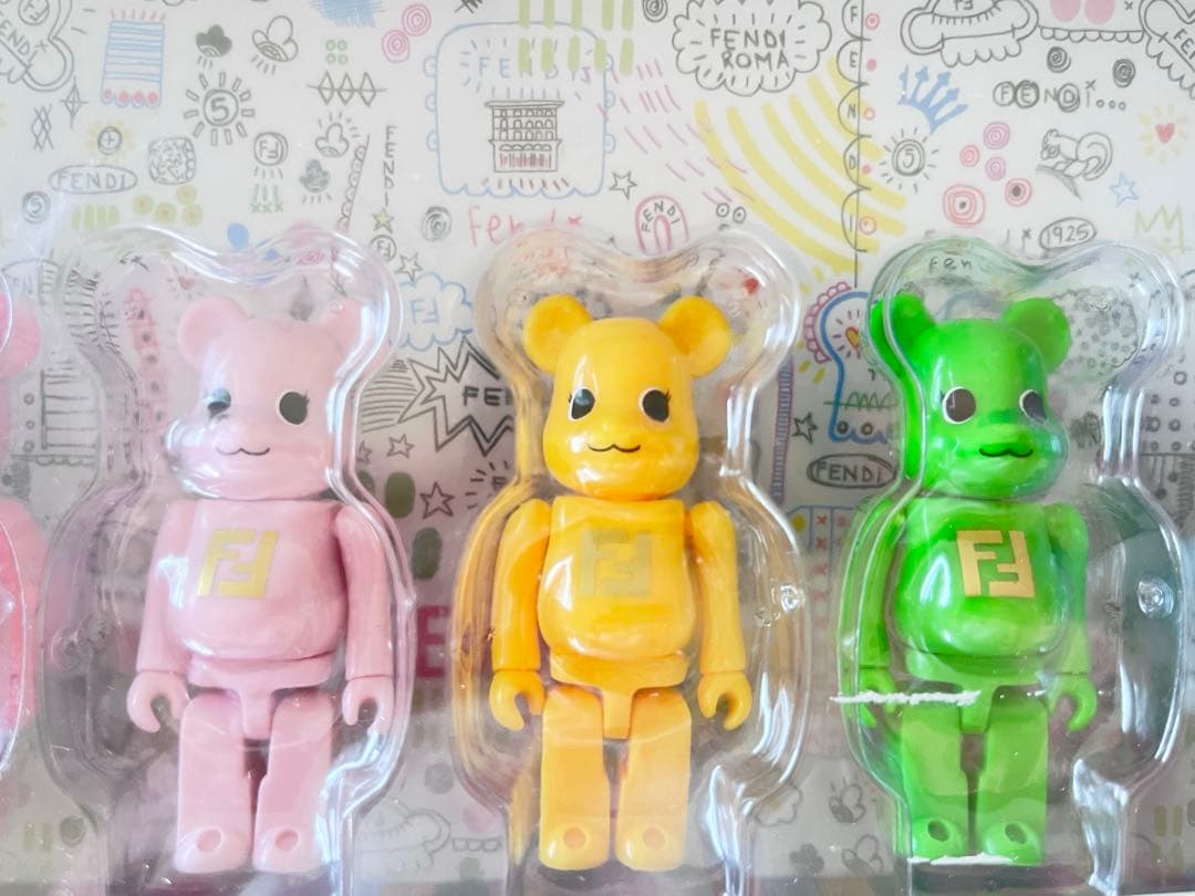 【未使用】FENDIコラボベアブリック