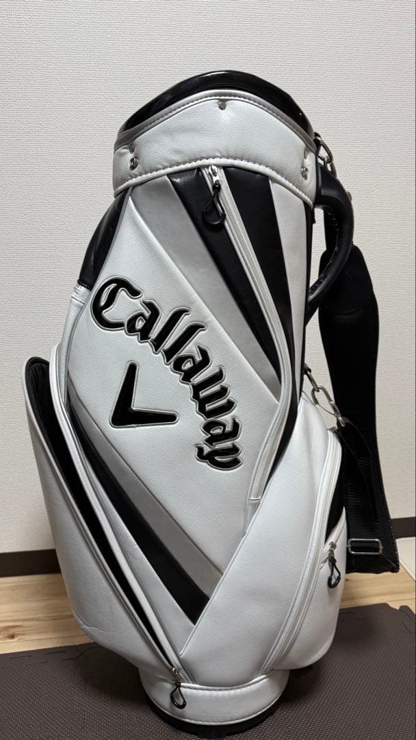Callaway キャディバッグ フード有 カートタイプ 4分割 軽量