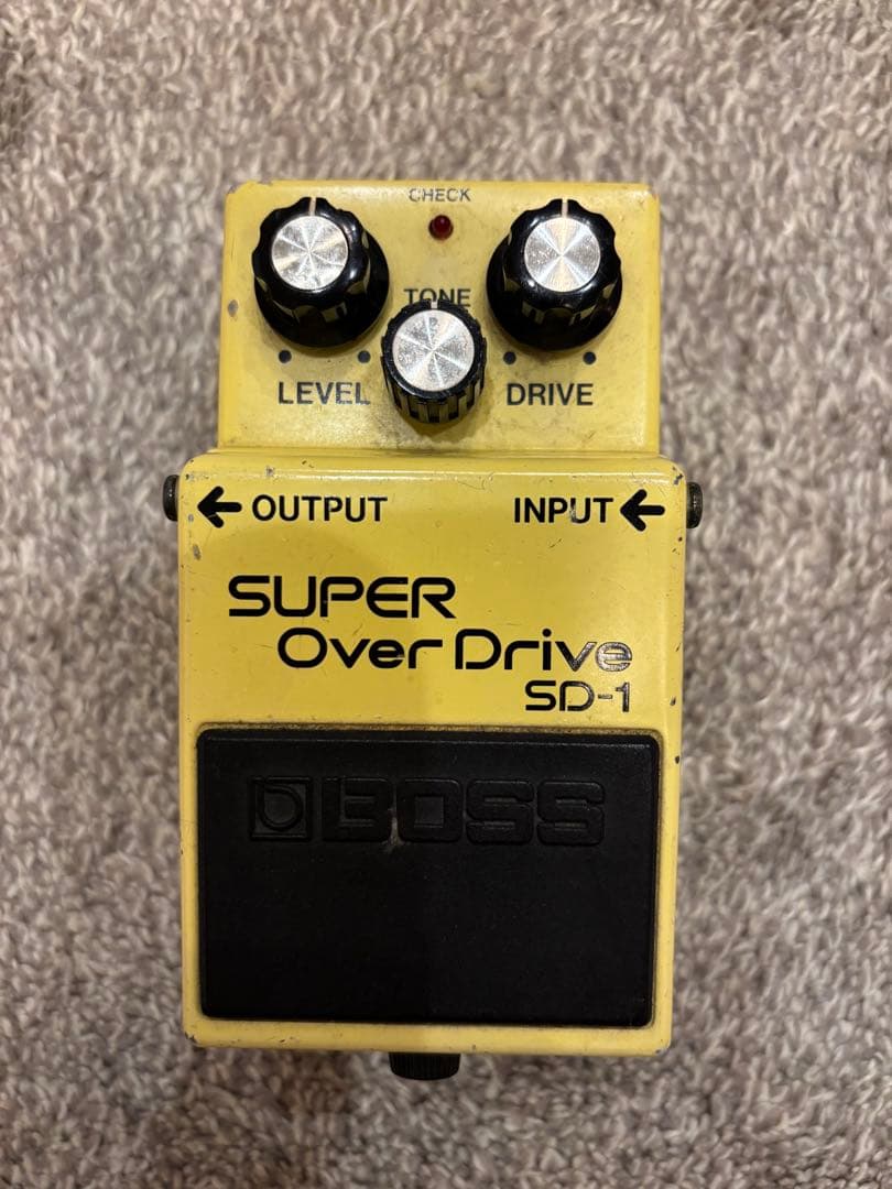 【1984年製】Boss Super Over Drive SD-1 日本製