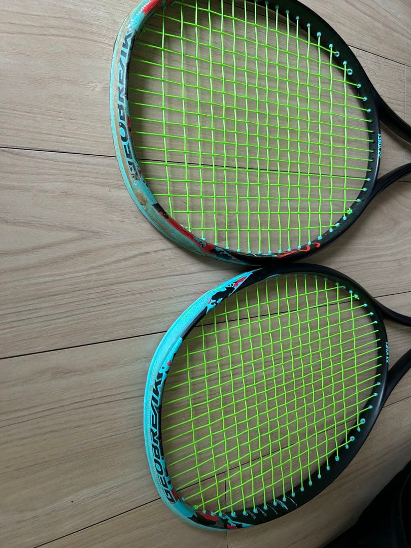 YONEX ラケット ジオブレイク70VS 2本バッグ6本入り付き