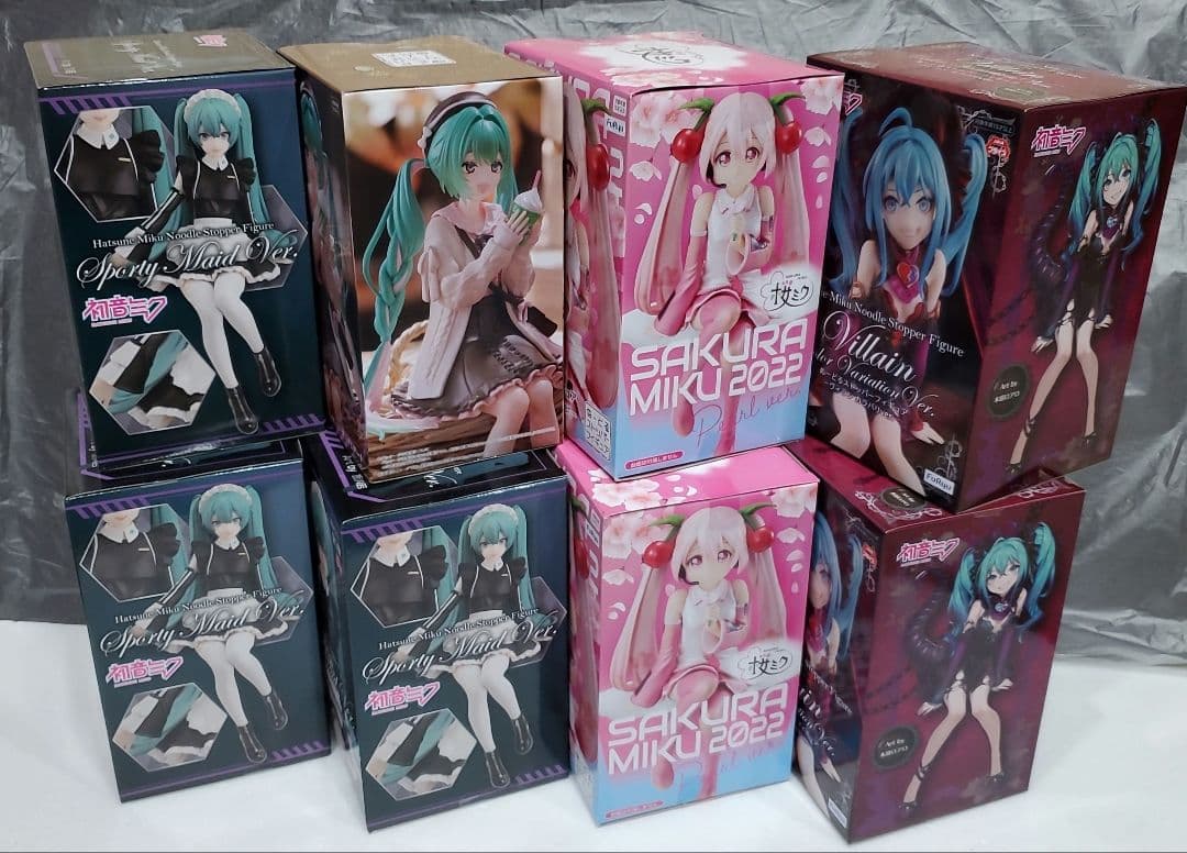 初音ミク　フィギュア　ぬーどるストッパー　まとめ売り